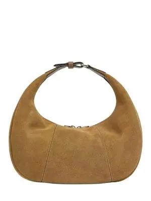 LE TANNEUR Juliette Suede Tote Bag - Brown