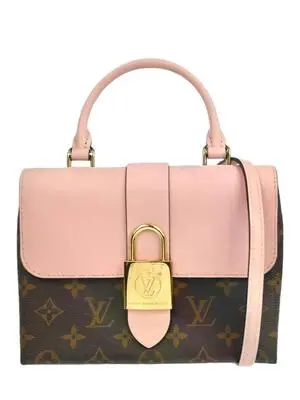 LOUIS VUITTON 2010-2020s Monogram Locky Bb Tote Bag Brown
