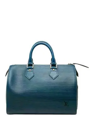 LOUIS VUITTON Epi Speedy 30 Boston Bag - Blue