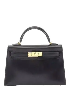 Hermès Hermès Mini Kelly Two-Way Handbag Black