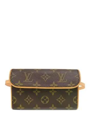 LOUIS VUITTON Monogram Florentine Belt Bag - Brown