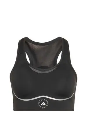Stella McCartney Adidas Running High-support Sports Bra - Black