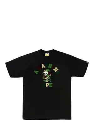 A BATHING APE Ape Head Logo-print T-shirt - Black