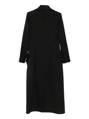 Viktor & Rolf Pleated-pocket Coat - Black