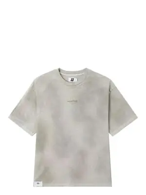 Izzue Logo-embroidered T-shirt - Neutrals