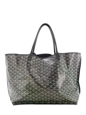 Goyard GOYARD Anjou Reversible Coated Canvas Tote Black