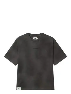 Izzue Logo-embroidered T-shirt - Grey