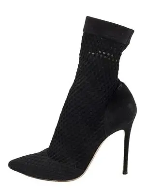 GIANVITO ROSSI Gianvito Rossi Knit-Fabric Ankle Boots