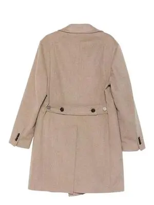 Tagliatore Double-breasted Coat - Neutrals