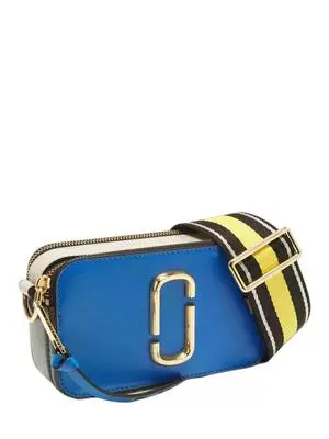 Marc Jacobs Leather Cross Body Bag - Blue
