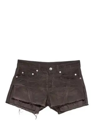 RICK OWENS Rick Owens DRKSHDW Raw-Cut Panelled Shorts