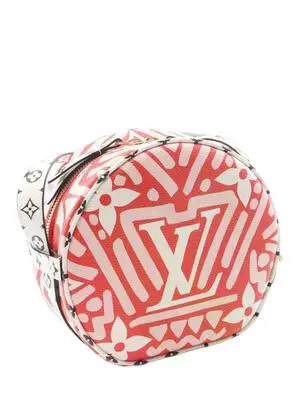 LOUIS VUITTON Craft Monogram Giant Mini Boite Chapeau Souple Bag - Red