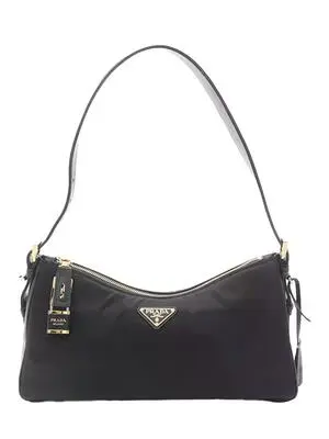 Prada 2012-2026 Tessuto Shoulder Bag Black