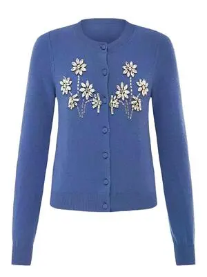 LEO LIN Button-fastening Cardigan - Blue