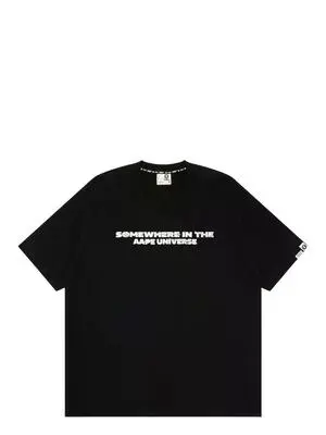AAPE BY *A BATHING APE Aapeunvs Graphic-print T-shirt - Orange