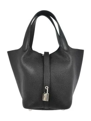 Hermès Hermès 2022 Picotin Lock Tote Bag Black