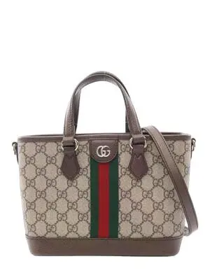 GUCCI GUCCI GG Supreme Canvas Tote Bag