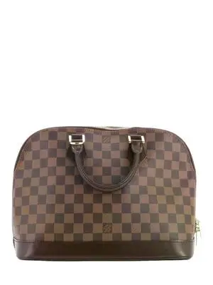 LOUIS VUITTON Damier Pm Satchel Handbag - Brown