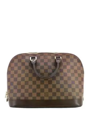 LOUIS VUITTON Damier Pm Satchel Handbag - Brown