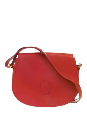 Cartier 2010-2026 Must De Leather Shoulder Bag - Red