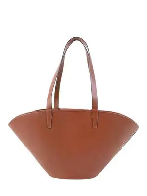 Celine Smooth Calfskin Cuir Triomphe Couffin Tote Bag - Brown