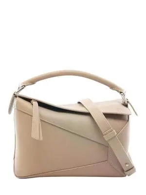 Loewe LOEWE Small Puzzle Edge Shoulder Bag Neutrals