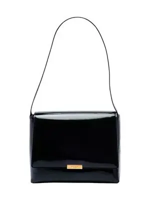 Saint Laurent Saint Laurent Patent Le 90 Shoulder Bag Black
