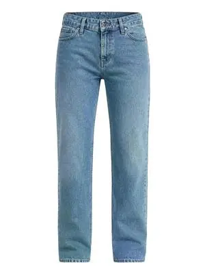 Michael Kors Finn Faded-effect Straight-leg Jeans - Blue
