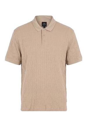 Armani Exchange Polo Shirt Size Cotton - Sand