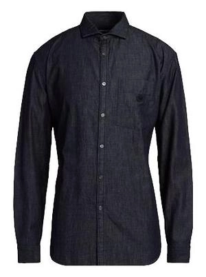 Emporio Armani Denim Shirt Size Cotton - Blue