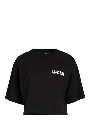 Balmain T-shirt Size Cotton - Black
