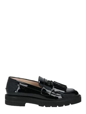 STUART WEITZMAN Loafers Size Leather - Black