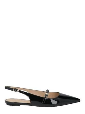 STUART WEITZMAN Ballet Flats Size Leather - Black
