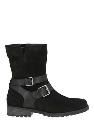 Clarks Leather Ankle Boots - Black