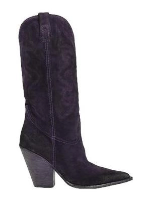 Elena Iachi Boot Size Leather - Purple
