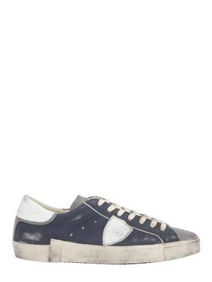 Philippe Model Leather Sneakers - Blue