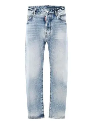 Dsquared2 Bro' Light Cotton Jeans - Blue