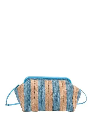 ZANATANY CONCEPTS Avana Small Clutch Bag - Blue