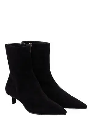 JIMMY CHOO Lory Suede Ankle Boots - Black