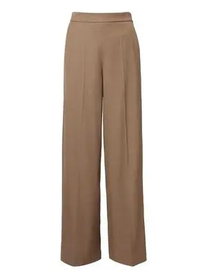 JOSEPH Haxley Cady Twill Wide-leg Pants - Beige