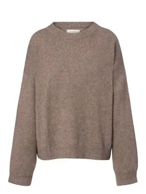 Loulou De Saison Tristan Wool-blend Sweater - Brown