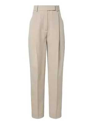 RÓHE Róhe Wool And Silk-blend Straight Pants