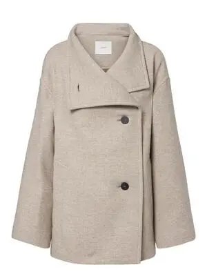 JOSEPH Wool-blend Peacoat - Beige