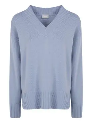 DRUMOHR V-neck Sweater - Blue