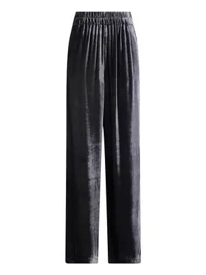 GENTRYPORTOFINO Viscose Silk Trousers - Gray