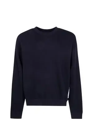 JIL SANDER Cotton Printed Sweatshirt - Black