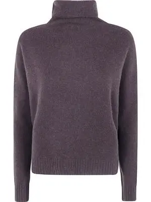 KUJTEN Cashmere Tila Turtleneck Sweater - Brown