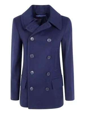 POLO RALPH LAUREN Coat Wool "woven Coat"