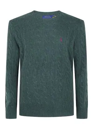 Polo Ralph Lauren POLO RALPH LAUREN Long Sleeve Pullover Sweater Green