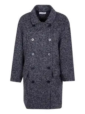 JC SOPHIE Coat Wool Blend "patience - Gray